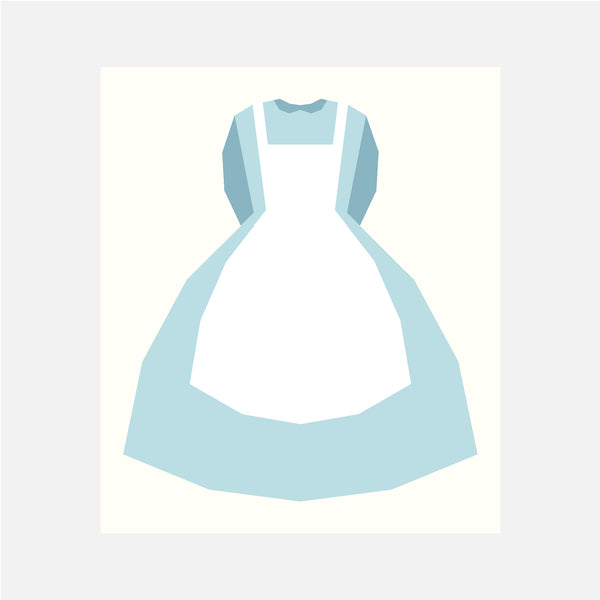 ALICE'S APRON quilt block pattern – Tomte Studio