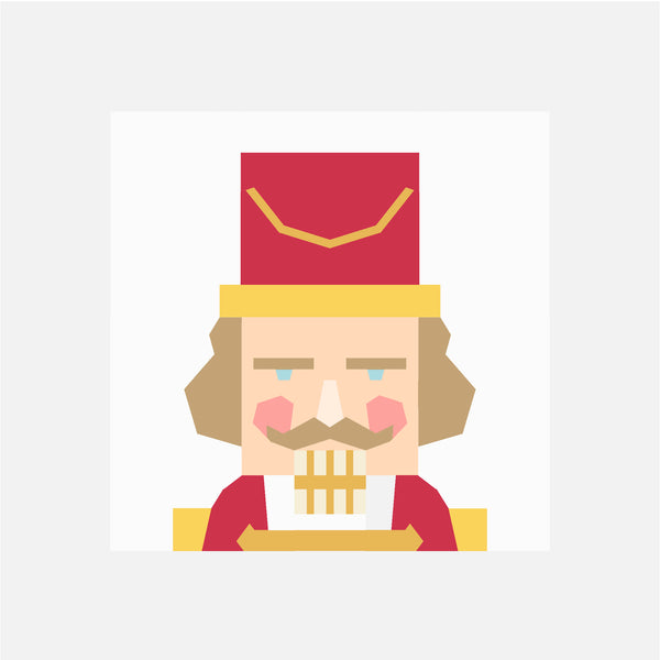 NUTCRACKER III quilt block pattern – Tomte Studio
