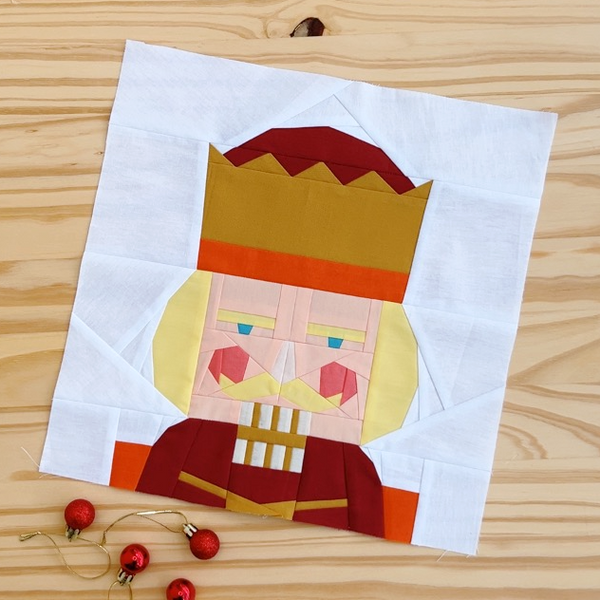 NUTCRACKER IV quilt block pattern – Tomte Studio